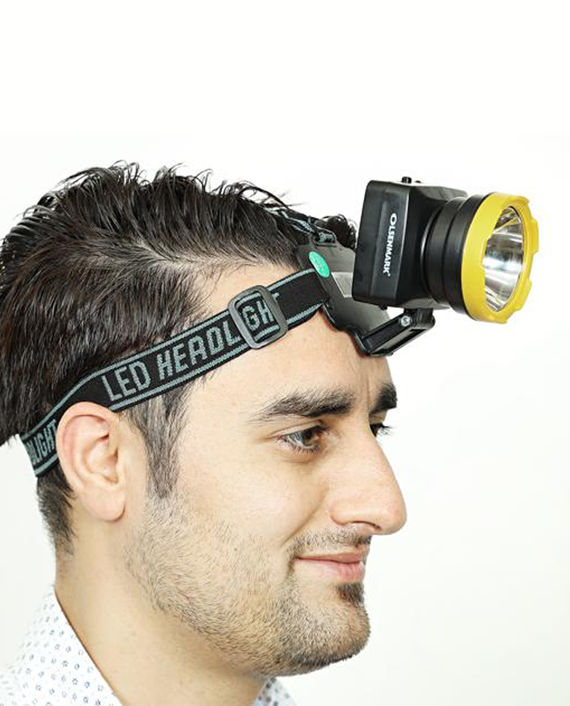 Buy Olsenmark OMSL2671 Rechargeable LED Head Light in Qatar ...