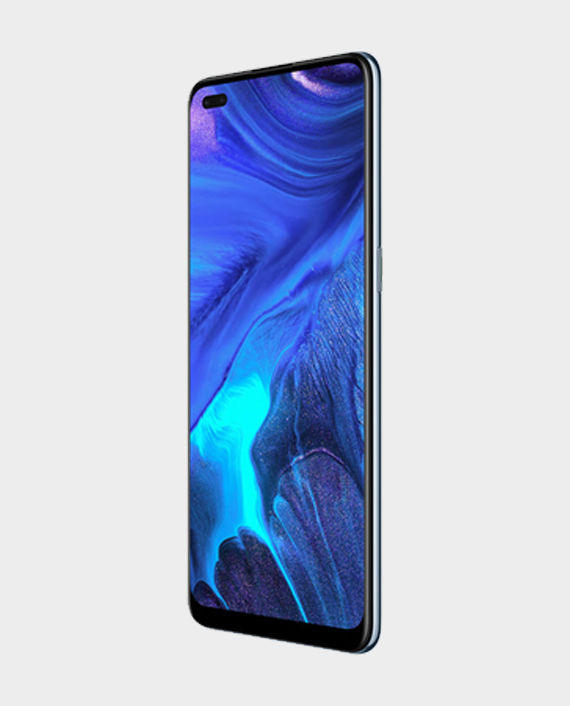 Buy Oppo Reno 4 8GB 128GB Galactic Blue in Qatar - AlaneesQatar.Qa