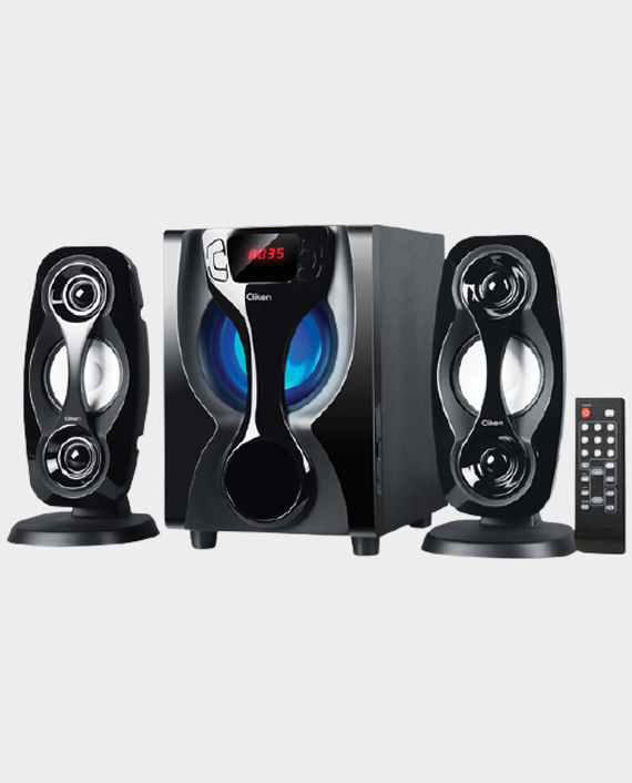 Buy Clikon 2.1 Multimedia Speaker-20W in Qatar - AlaneesQatar.Qa