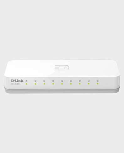 Buy D-Link DES-1008A 8-Port 10/100 Switch in Qatar - AlaneesQatar.Qa