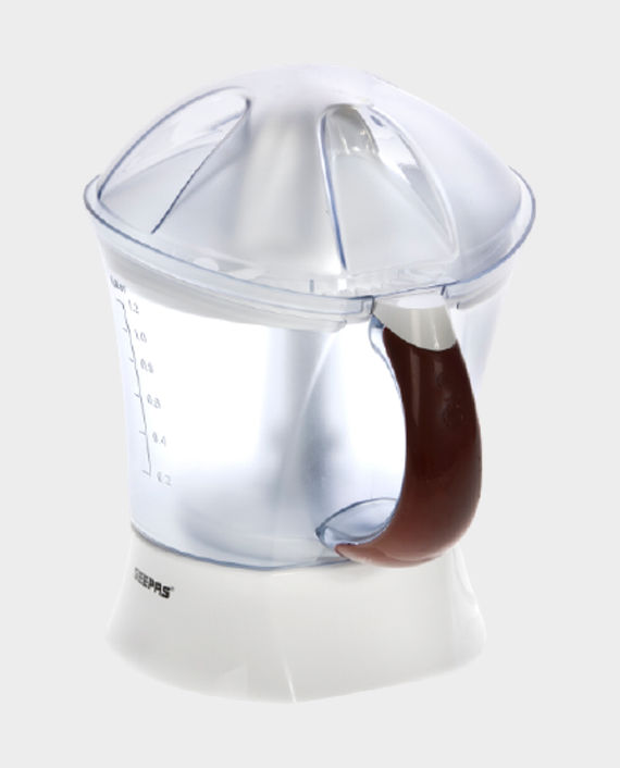 Buy Geepas GCJ5384 1.2L Citrus Juicer with Measuring Scale White in ...