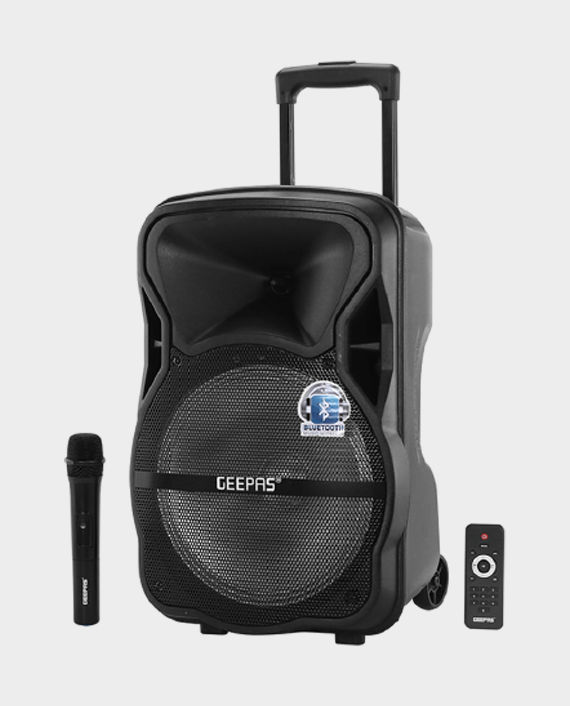 Buy Geepas GMS8568 Portable & Rechargeable Professional Speaker with ...