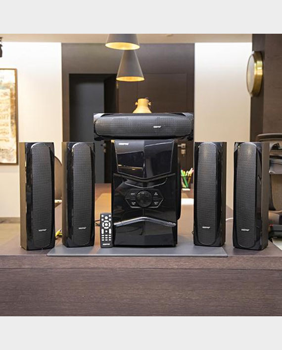 Buy Geepas GMS8578 5.1 Channel Multimedia Speaker with Bluetooth in ...