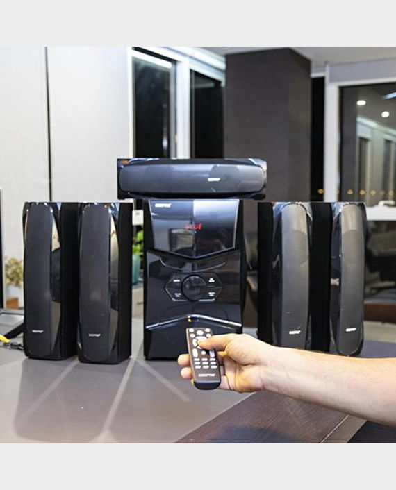 Buy Geepas GMS8578 5.1 Channel Multimedia Speaker with Bluetooth in ...