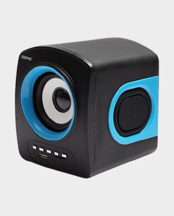 Buy Geepas GMS8803 2.1 Computer Speaker Black/Blue in Qatar ...