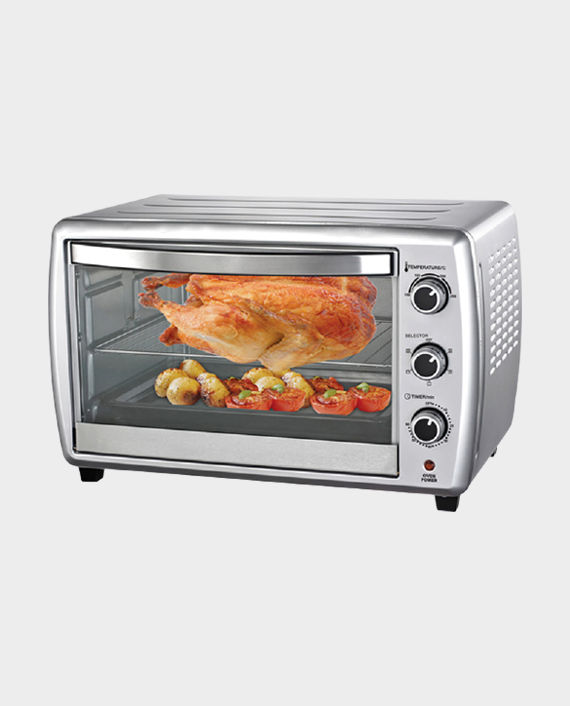 Buy Geepas GO2422 60 Litre Stainless Steel Electric Oven in Qatar ...