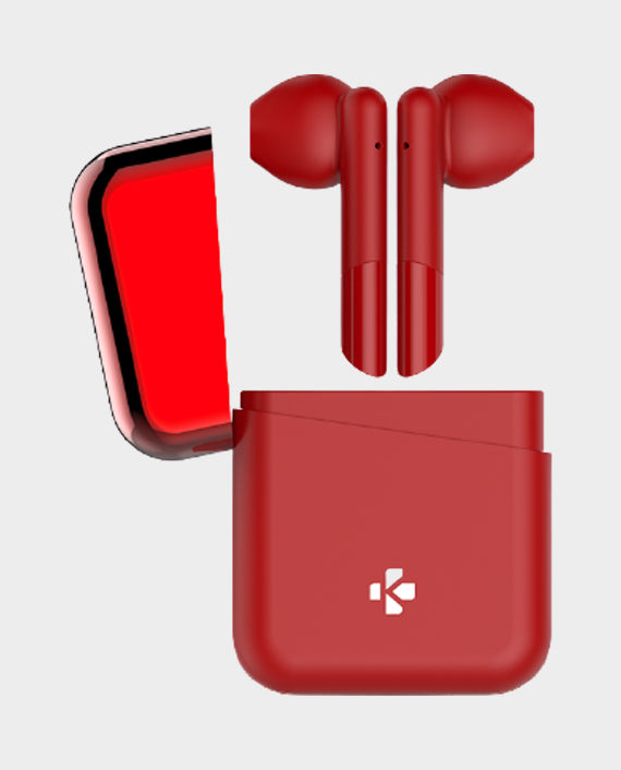 Buy Mykronoz Zebuds True Wireless Earbuds Red in Qatar - AlaneesQatar.Qa