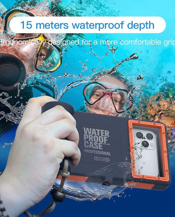 Buy Shellbox Waterproof Case Professional in Qatar - AlaneesQatar.Qa
