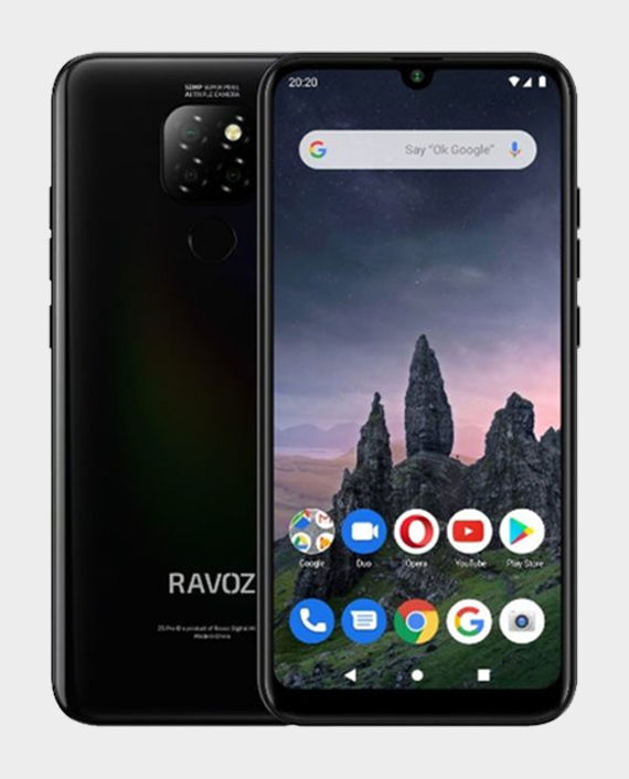 Buy Ravoz Z5 Pro 64GB Black in Qatar - AlaneesQatar.Qa