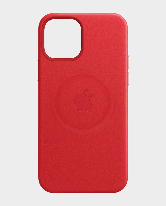 Buy Apple iPhone 12/12 Pro MagSafe Leather Case Red in Qatar ...