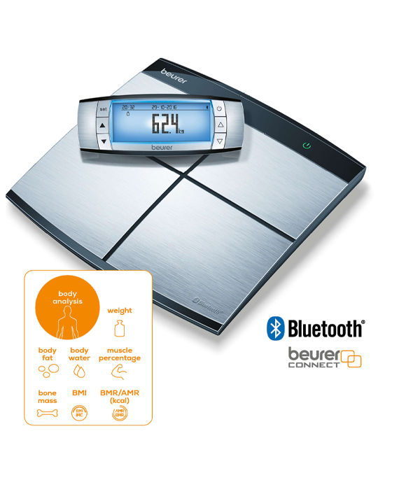 Buy Beurer BF 105 Body Complete Diagnostic Bathroom Scale in Qatar ...