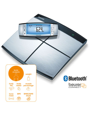 Buy Beurer BF 105 Body Complete Diagnostic Bathroom Scale in Qatar ...