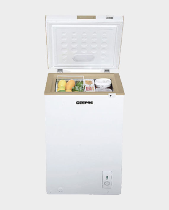 Buy Geepas GCF1206WAH 120 Litre Chest Freezer in Qatar - AlaneesQatar.Qa