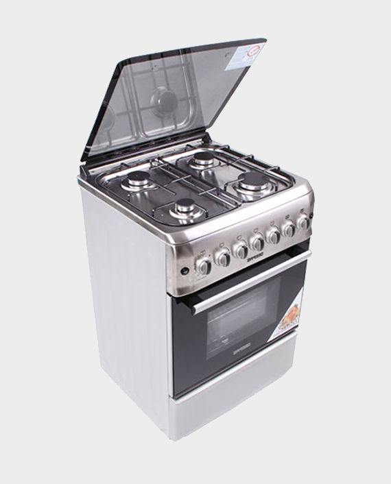 Buy Geepas GCR6057 4 Burner Freestanding Gas Cooking Range with Safety ...