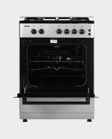 Buy Geepas GCR6067FBST 60x60 4Gas Freestanding Cooking Range in Qatar ...