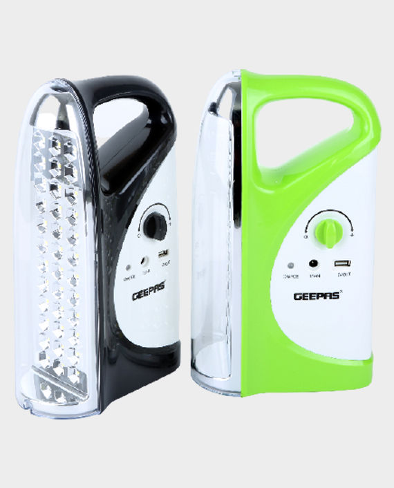 Buy Geepas GE5559 2 in 1 Rechargeable Emergency LED Lantern with USB ...