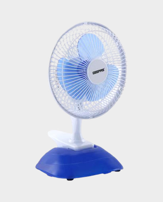 Buy Geepas GF9608 6-inch 2 in 1 2 Speed Table Fan with Clip in Qatar ...
