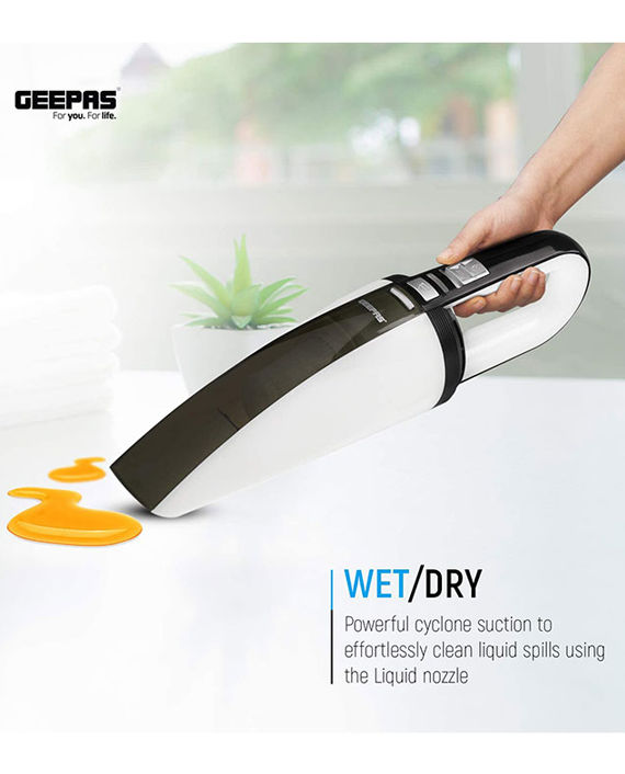Buy Geepas GVC19015UK Rechargeable Vacuum Cleaner 75 Watts in Qatar ...