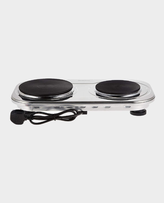 Buy Olsenmark OMHP2396 Stainless Steel Double Hot Plate in Qatar ...
