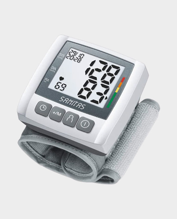 Buy Sanitas SBC 25 Wrist Blood Pressure Monitor in Qatar AlaneesQatar.Qa