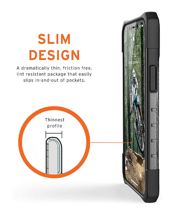 Buy UAG iPhone 12 Pro Max Plasma Series Rugged Protection Case Ice in ...