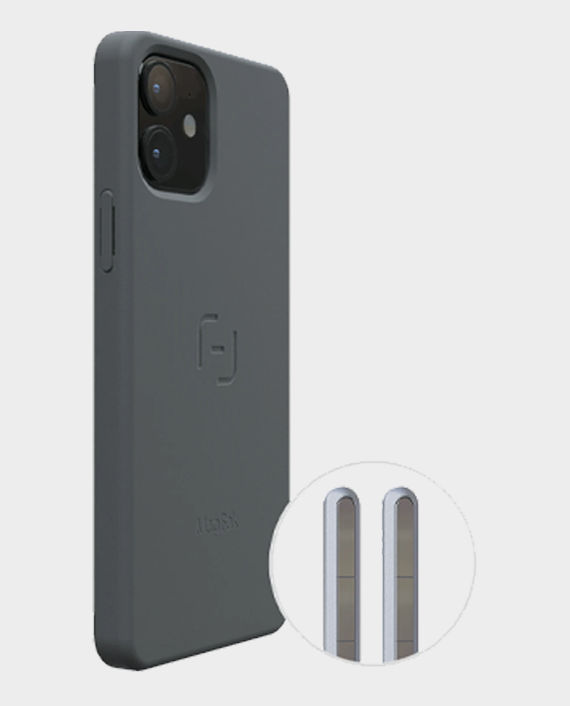Buy MagBak iPhone 12/12 Pro Case With 2 MagSticks Gray in Qatar ...