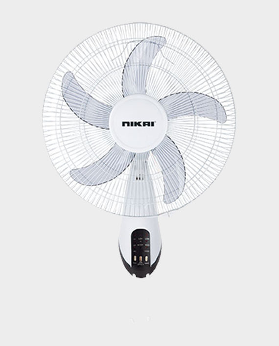 Buy Nikai NWF1636RT1 Wall Fan With Remote in Qatar - AlaneesQatar.Qa