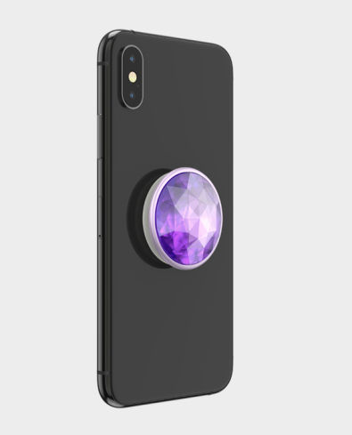 Buy Popsockets PopGrip Premium Disco Crystal Orchid in Qatar ...
