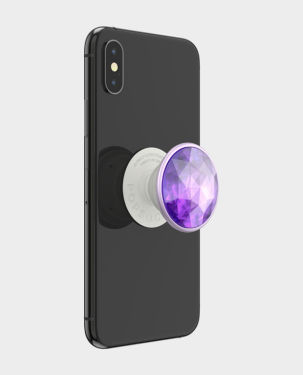 Buy Popsockets PopGrip Premium Disco Crystal Orchid in Qatar ...