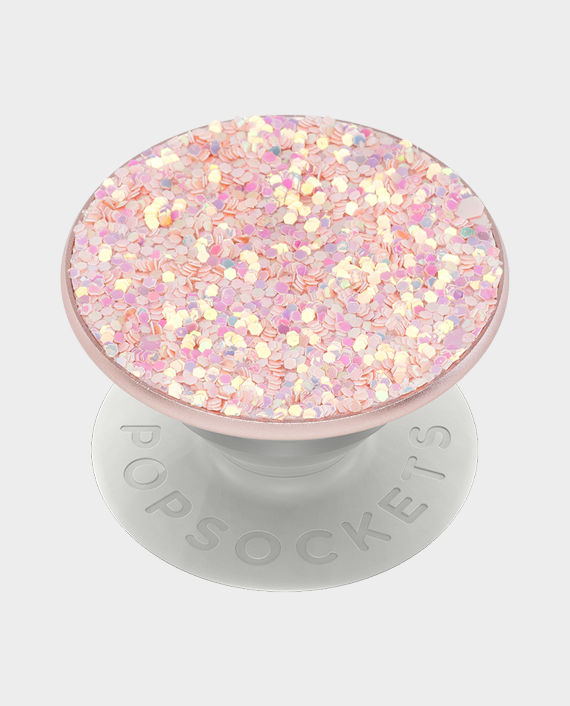 Buy Popsockets PopGrip Premium Sparkle Rose in Qatar - AlaneesQatar.Qa