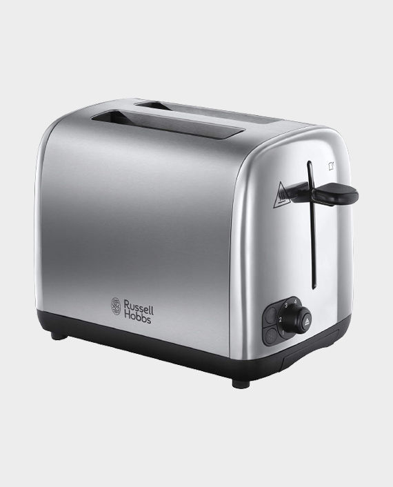 Buy Russell Hobbs 25250 Geo Steel 2 Slice Toaster in Qatar ...