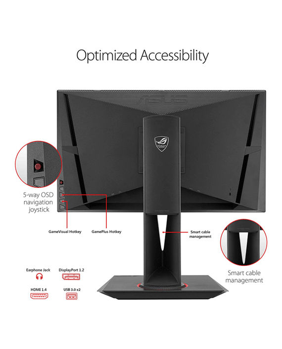Buy Asus Rog PG248Q Swift eSports Gaming Monitor 24 Inch in Qatar ...