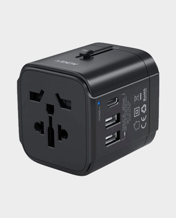 Buy Aukey TA01B Universal Travel Adapter in Qatar - AlaneesQatar.Qa