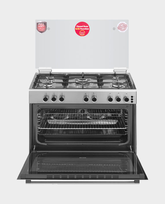 Buy Simfer Cooking Range 9060SG 90x60 5Burner in Qatar - AlaneesQatar.Qa