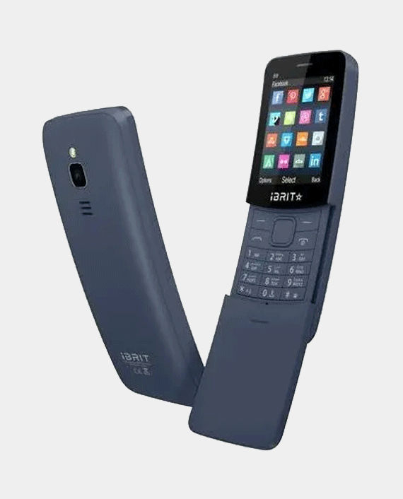 Buy iBRIT B8 Dual Sim 32MB Blue in Qatar - AlaneesQatar.Qa