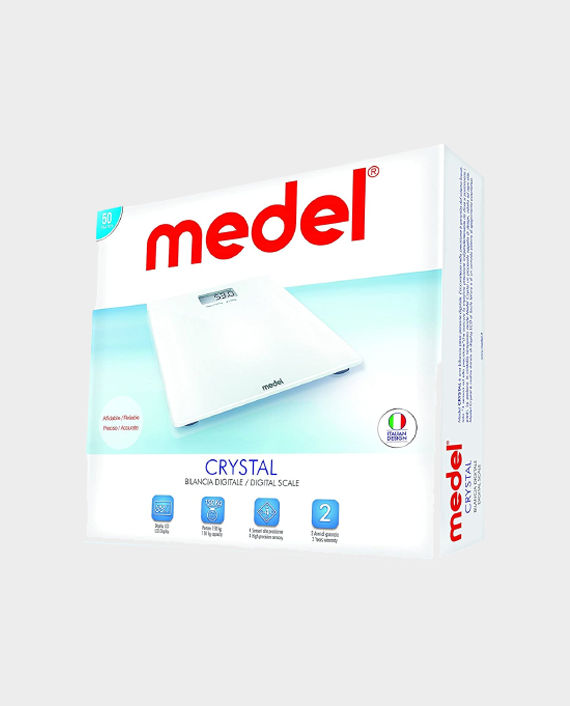 Buy Medel 92081 Crystal Glass Digital Scale in Qatar - AlaneesQatar.Qa