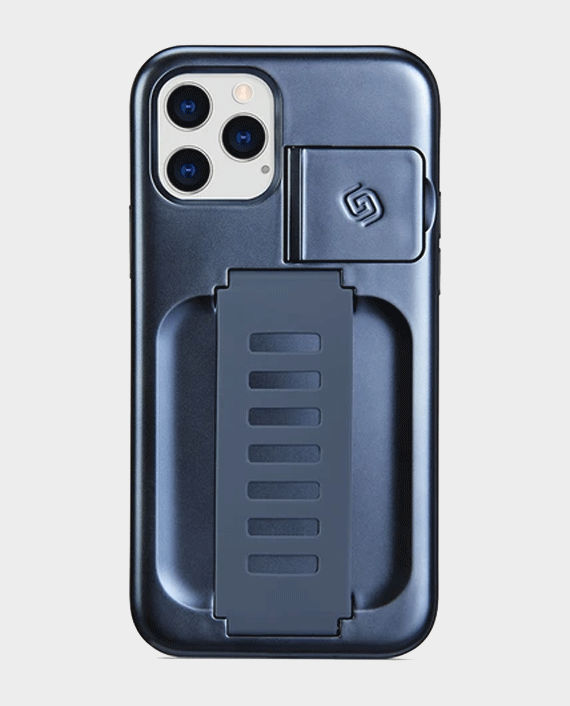 Buy Grip2u iPhone 12 Pro Max Boost Case with Kickstand Metalic Blue in ...