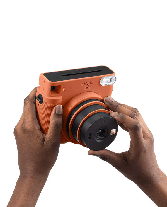 Buy Fujifilm Instax Square SQ1 Instant Camera Orange in Qatar ...