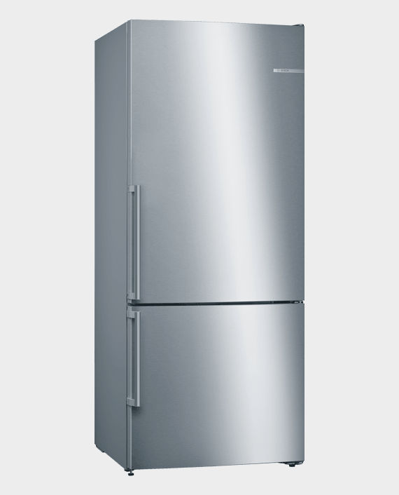 Buy Bosch KGN57SW20M Free Standing Fridge and Freezer Silver in Qatar ...