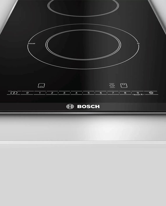 Buy Bosch PKF375FP1M Series 6 Domino Electric Hob 30cm in Qatar ...