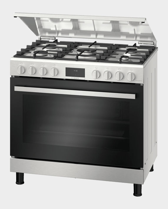 Buy Vestel F96M50X 5 Burner Cooking Range 90x60 in Qatar - AlaneesQatar.Qa