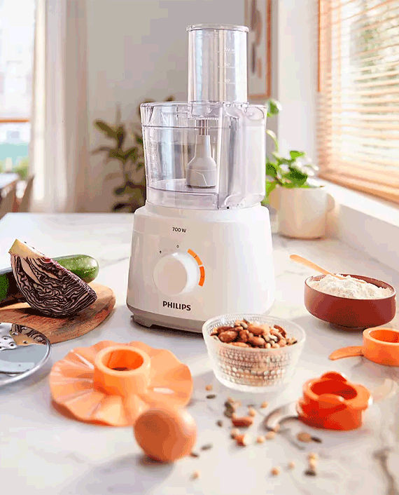 Buy Philips HR7310/01 Daily Collection Compact Food Processor in Qatar ...