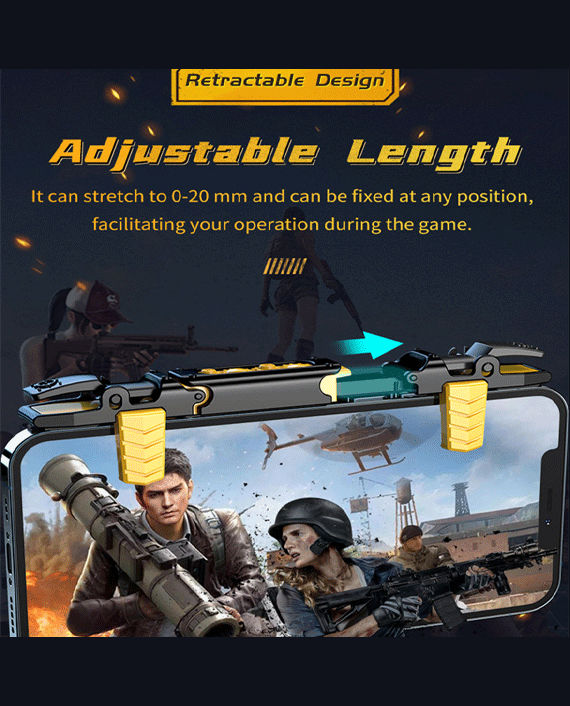 Buy Rock G02 Shooting Game Controller Retractable in Qatar ...
