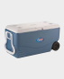 Buy Coleman 6201A748 100 Quart Xtreme 5 Wheeled Cooler Blue in Qatar - AlaneesQatar.Qa