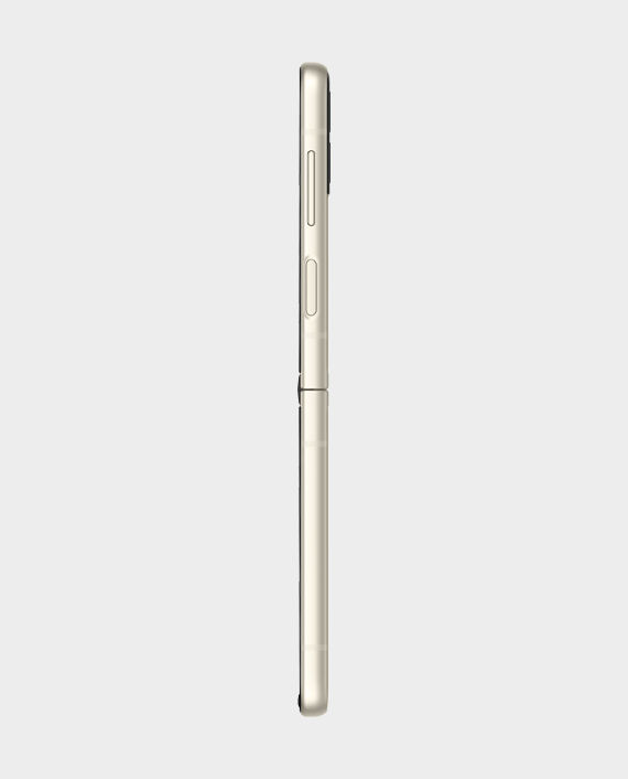 Buy Samsung Galaxy Z Flip 3 5G 8GB 128GB Cream in Qatar - AlaneesQatar.Qa