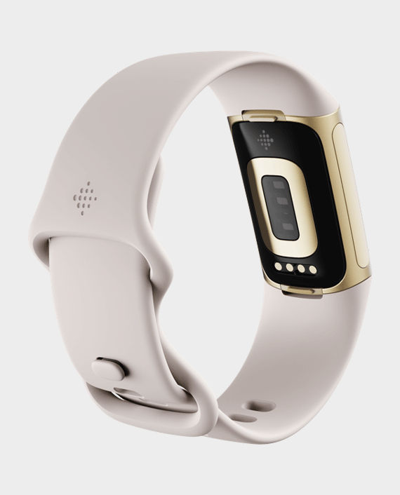 Buy Fitbit Charge 5 Advanced Fitness And Health Tracker Gold/White in ...