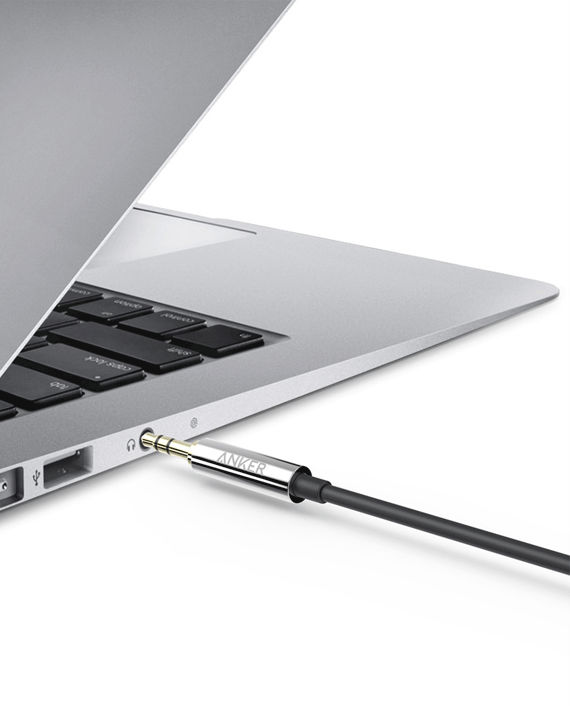 Buy Anker 3.5mm Male to Male Audio Cable 4ft in Qatar - AlaneesQatar.Qa