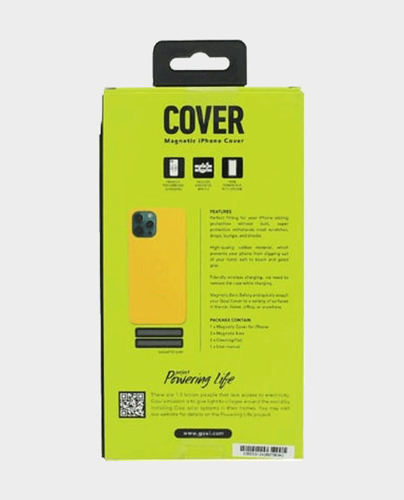 Buy Goui iPhone 12 / 12 Pro Magnetic Case with Magnetic Bars Yellow in ...