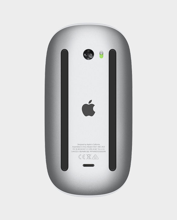 Buy Apple MK2E3 Magic Mouse 2021 Version Silver in Qatar - AlaneesQatar.Qa