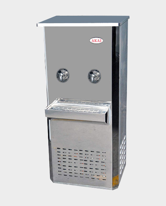 Buy Akai AWC25GT2 Stainless Steel Water Cooler with 2 Taps Silver in ...
